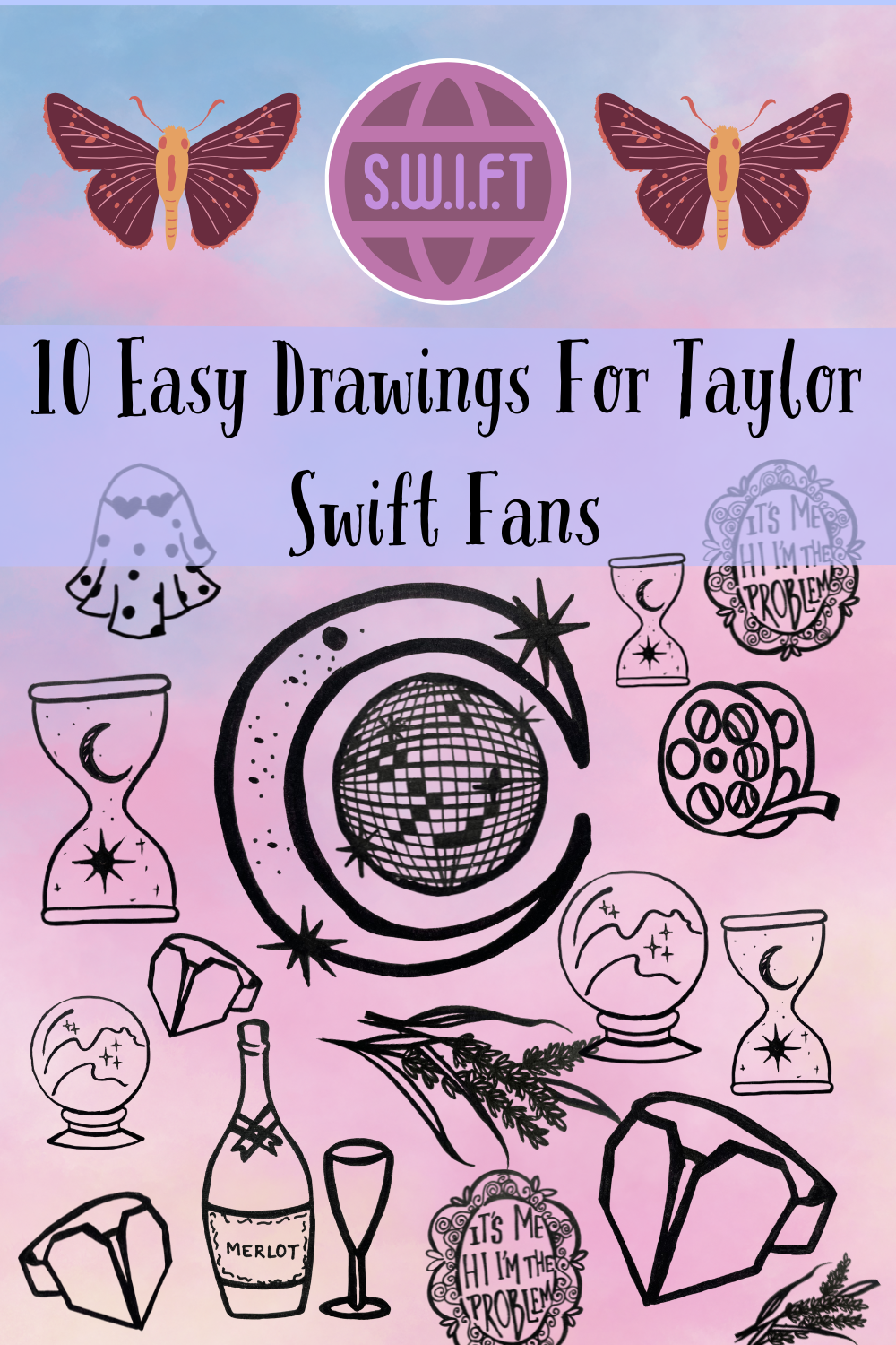 10 Easy Drawings For Taylor Swift Fans